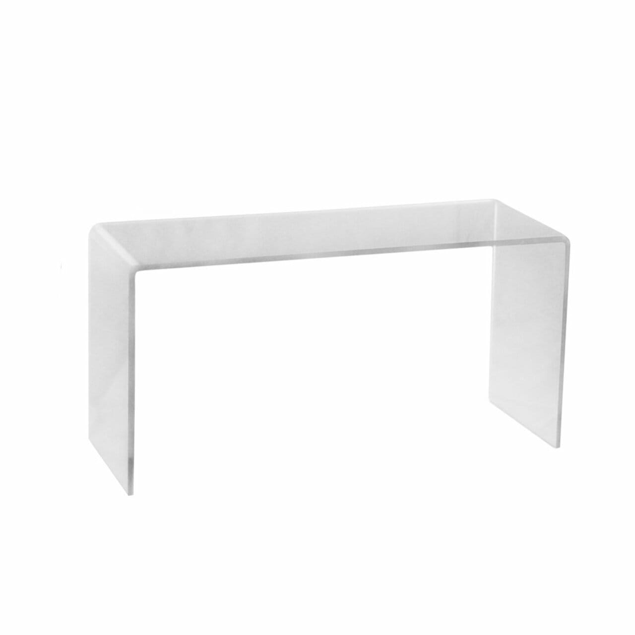 Custom sized acrylic display bridge/riser- Made to your sizes